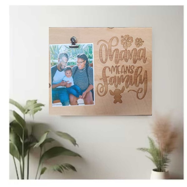 Ohana Picture Frame - Etsy