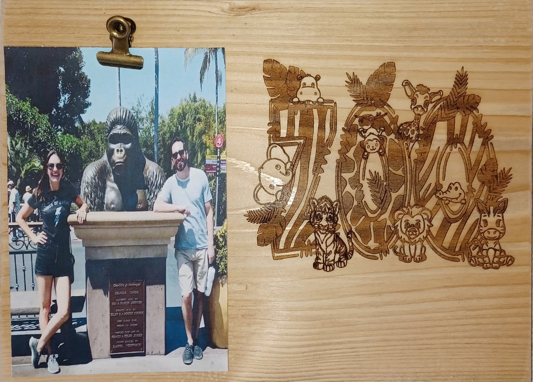 Zoo Picture Frame - Etsy