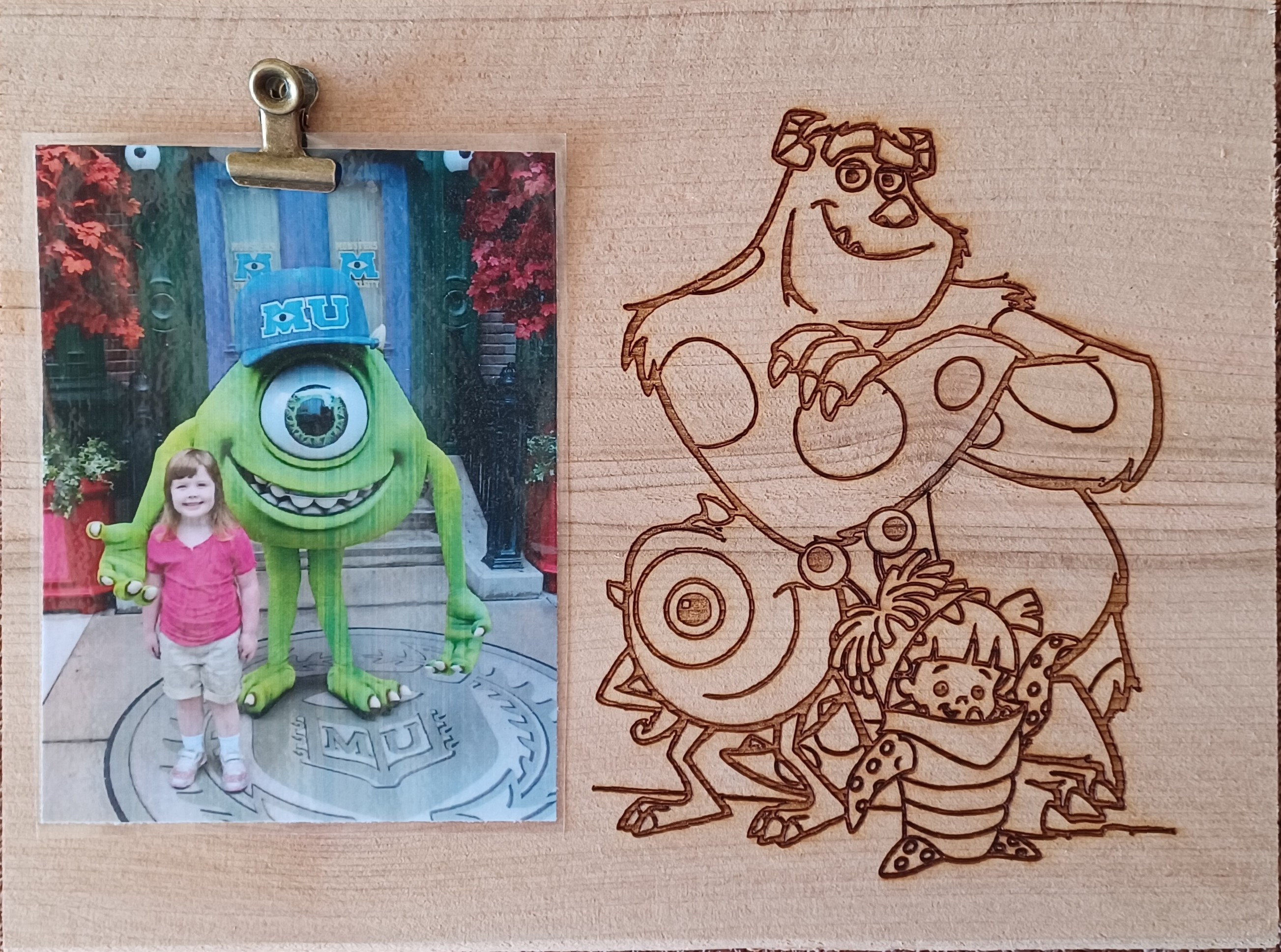 Monsters Inc Picture Frame - Etsy
