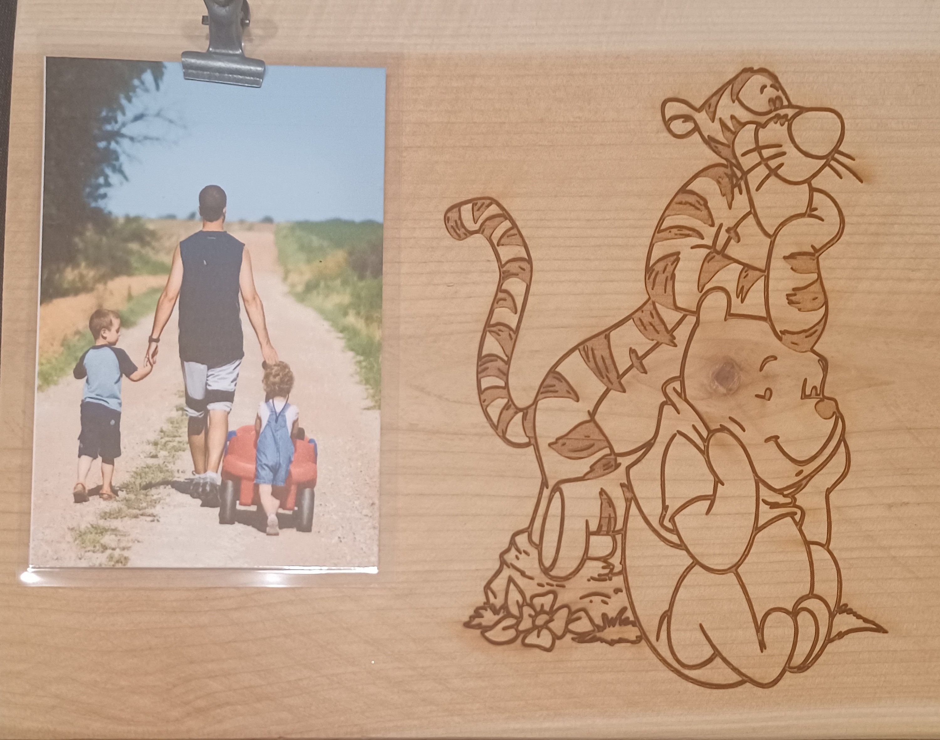 Tigger and Pooh Picture Frame - Etsy