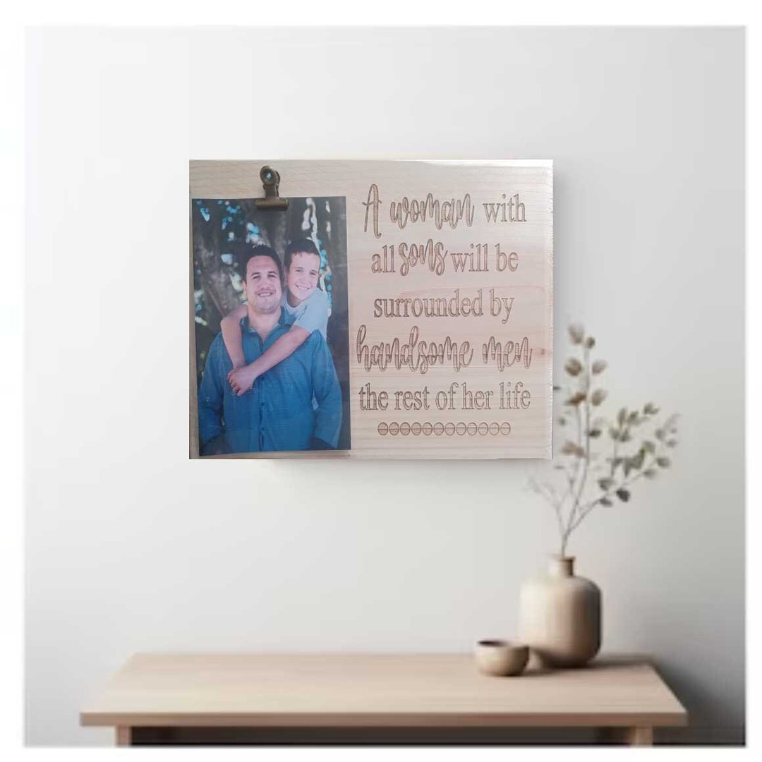 Women With Handsome Men Picture Frame - Etsy
