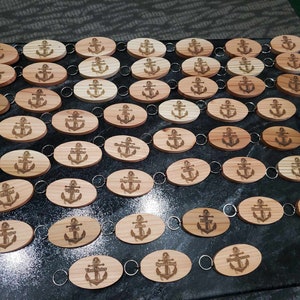 Custom Boat/kayak/camping Key Floats Laser Engraved - Etsy