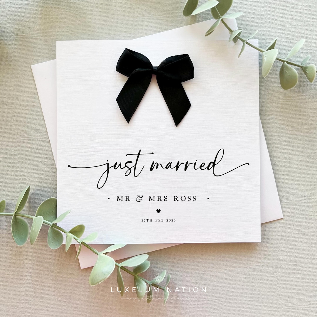 Personalised Luxury Wedding Day Card. Colour Coordinated Theme. - Etsy UK