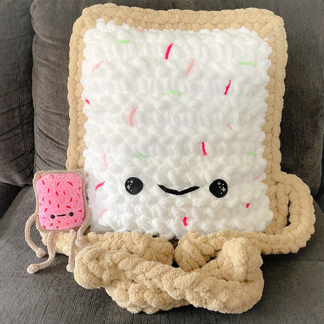 Giant Pop-tart Pillow Pal Huggable Toaster Pal Giant Food - Etsy
