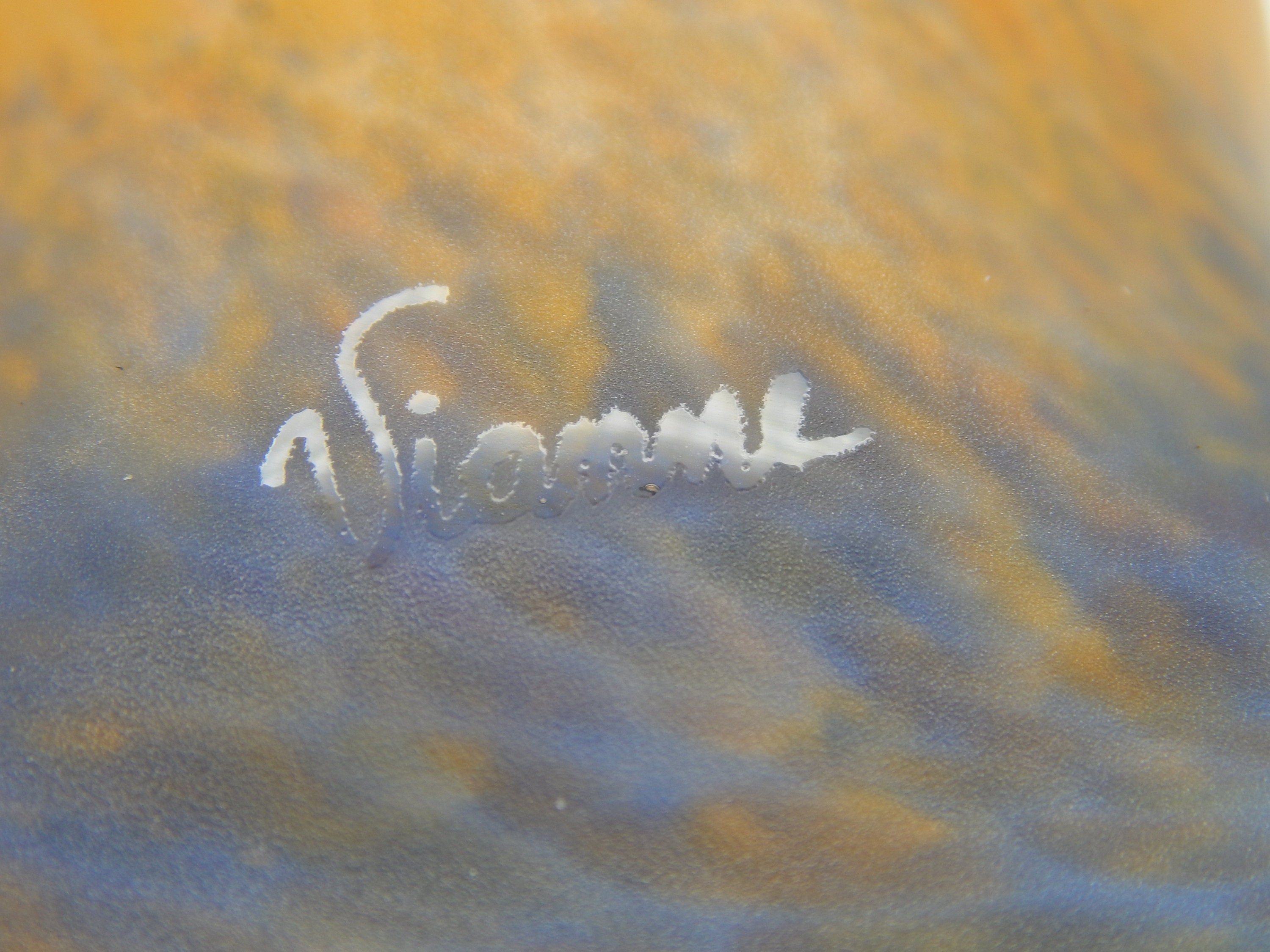 Vintage Vianne Art Glass Light Shade Art Nouveau Style - Etsy UK