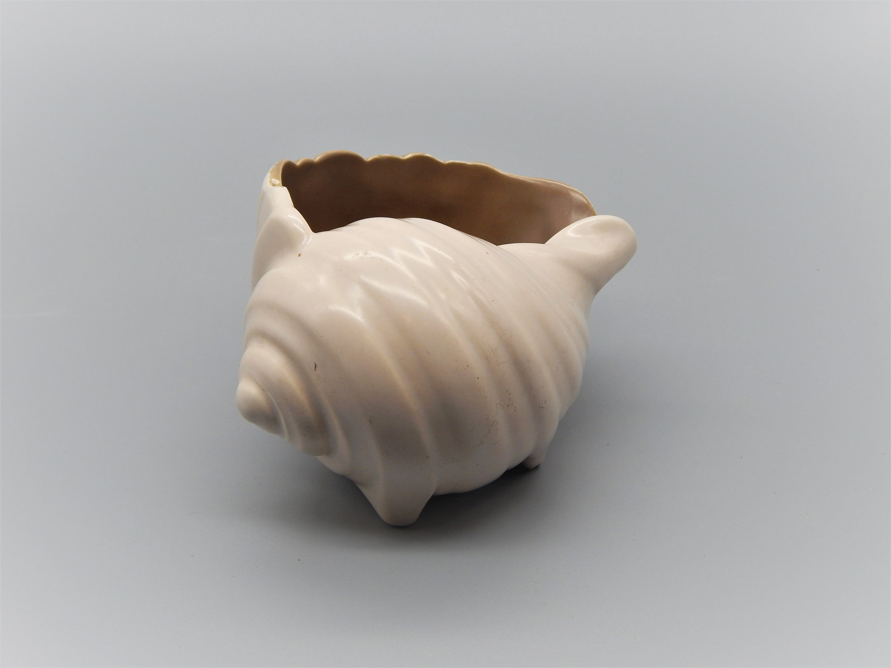 Vintage Poole Twintone Winkle Shell Vase C54 Sepia and - Etsy UK