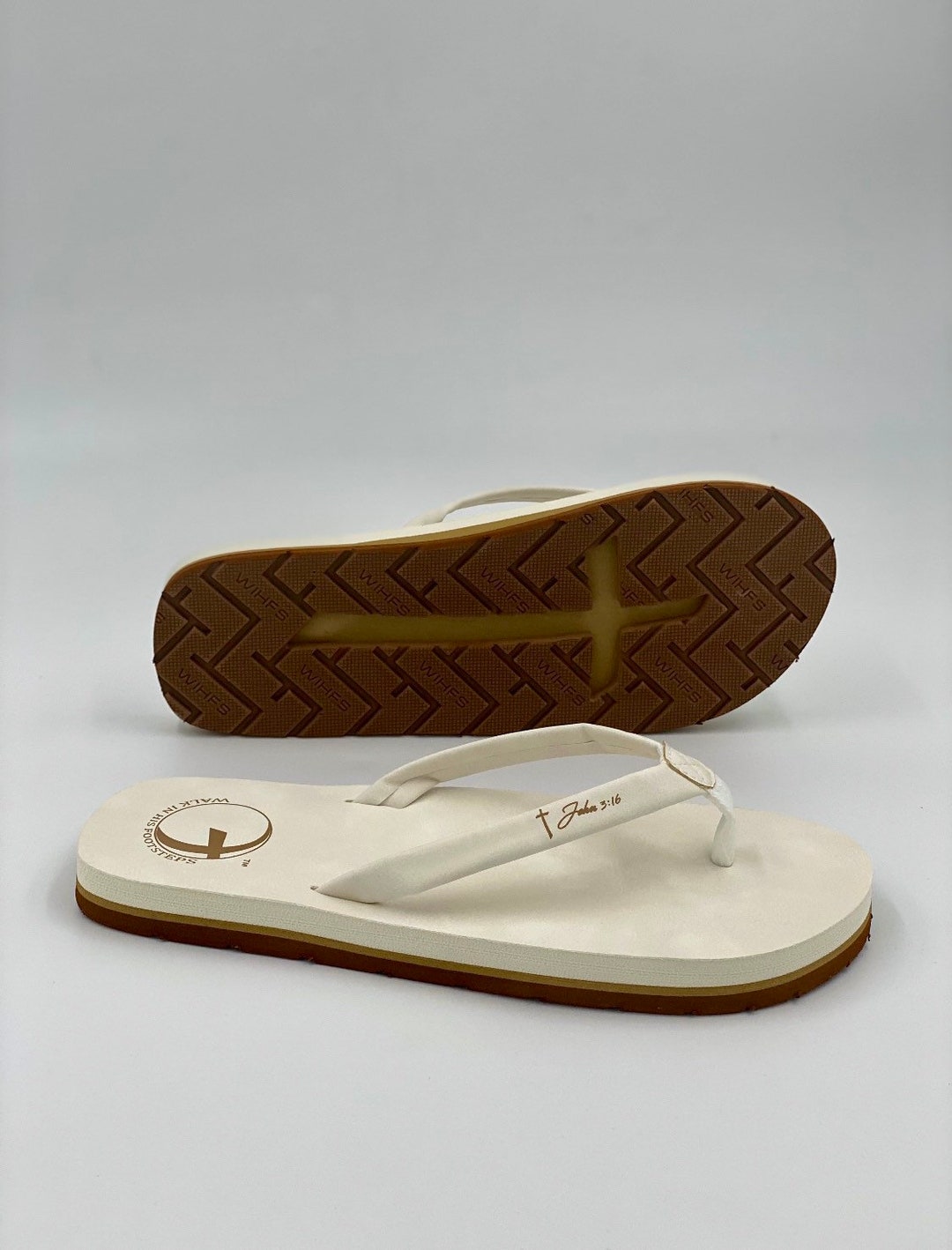 Unique Women Sandals, Women Flip Flops,christian Clothing, John 316 ...