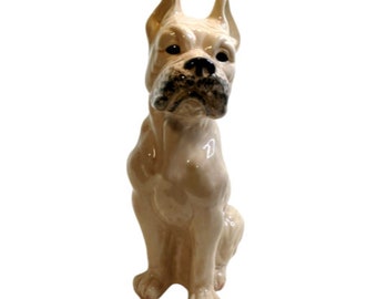 Boxer Dog Figurine - Etsy