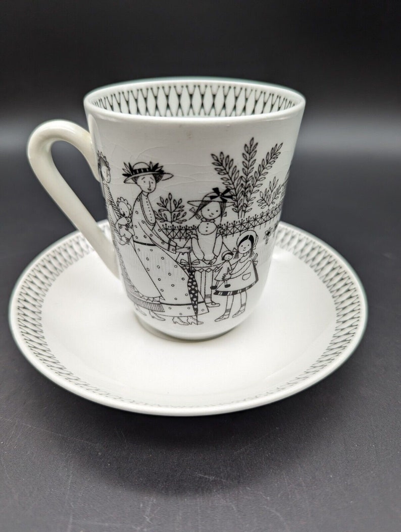 Rare Arabia Finland Vintage EMILIA, Cocoa/coffee/tea Cup & Saucer - Etsy