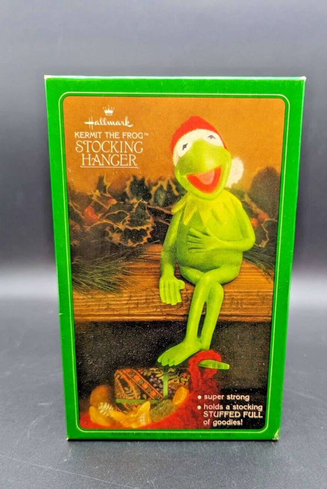 Vintage Kermit the Frog Hallmark Christmas Stocking Hanger - Etsy