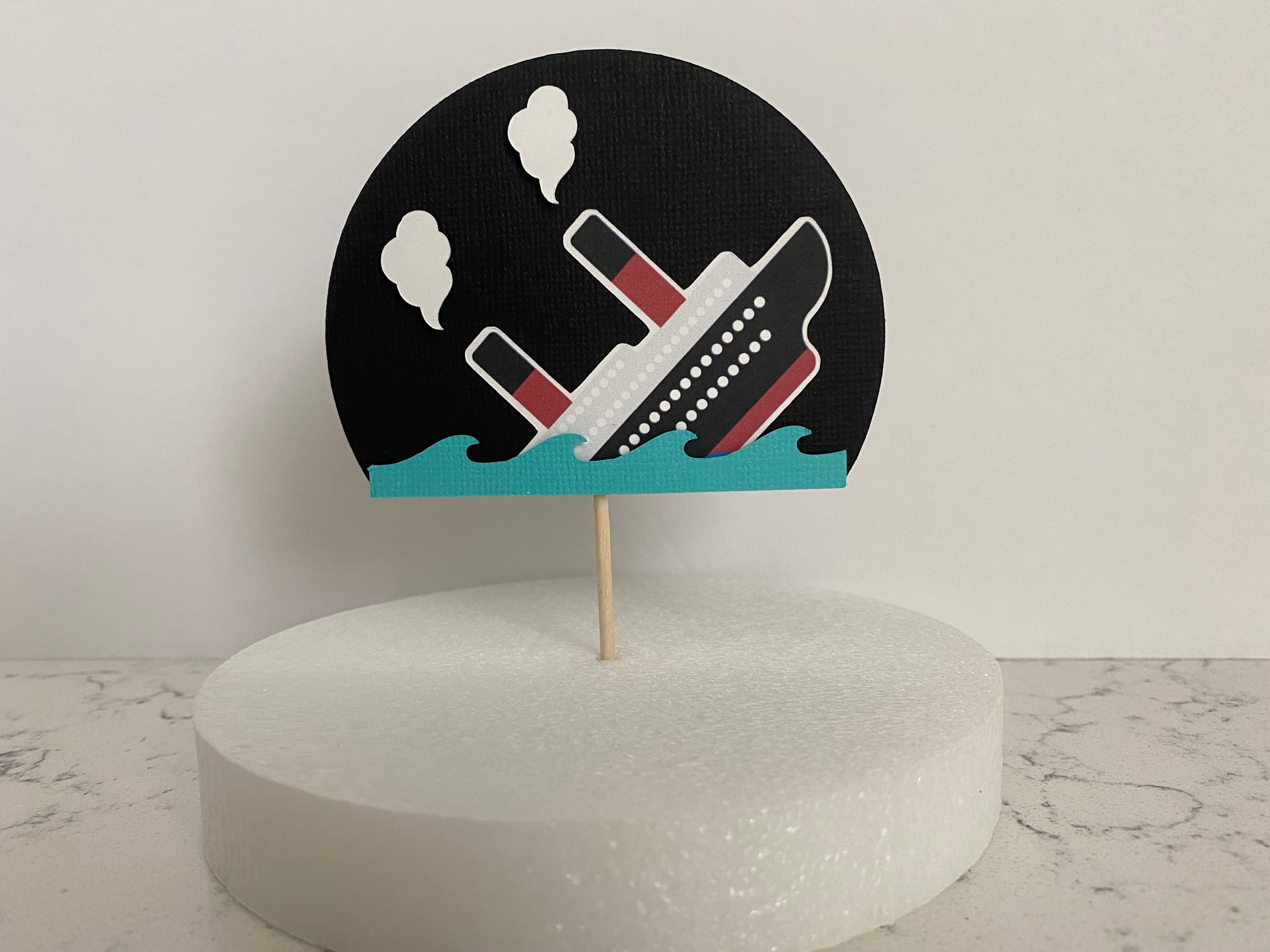 Decoraciones temáticas de fiesta del Titanic topper de pastel - Etsy España