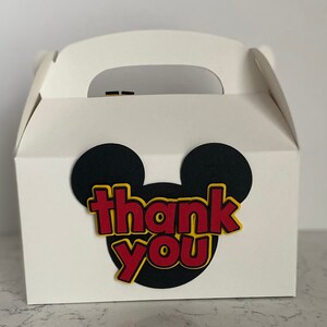 Mickey Mouse Party Decorations Twodles Mickey Gable Box | Etsy