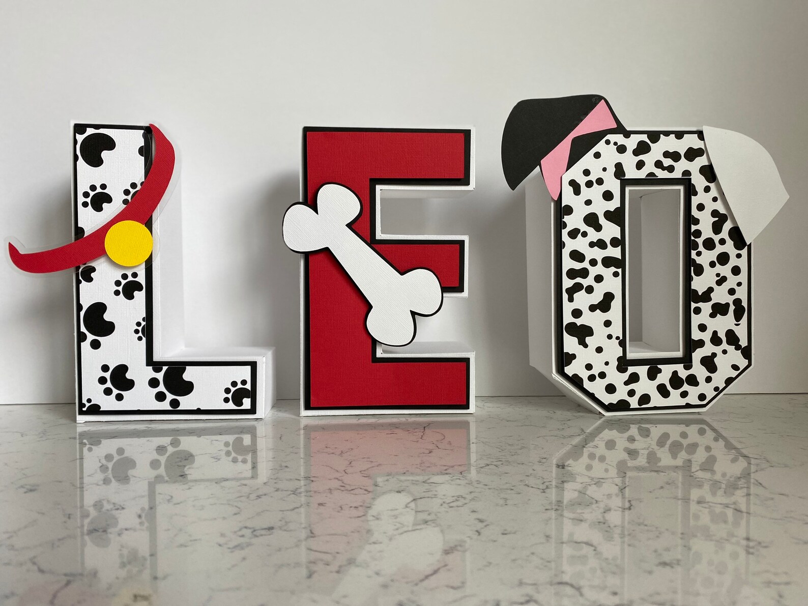Dalmatians Themed Party Decorations Dalmatians 3D Letters - Etsy