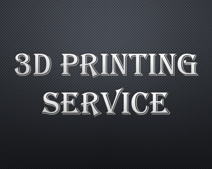 3D Printing Service & Design - Etsy