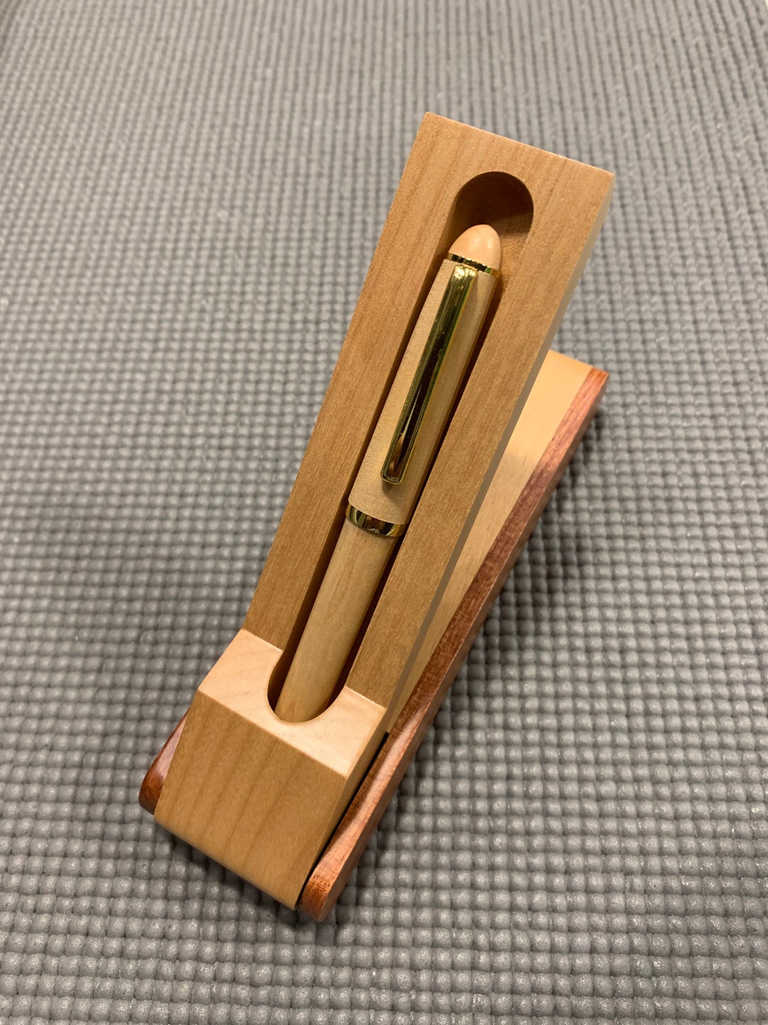 Personalized Maple Pen Set With Wood Gift Box, Engraved - Etsy