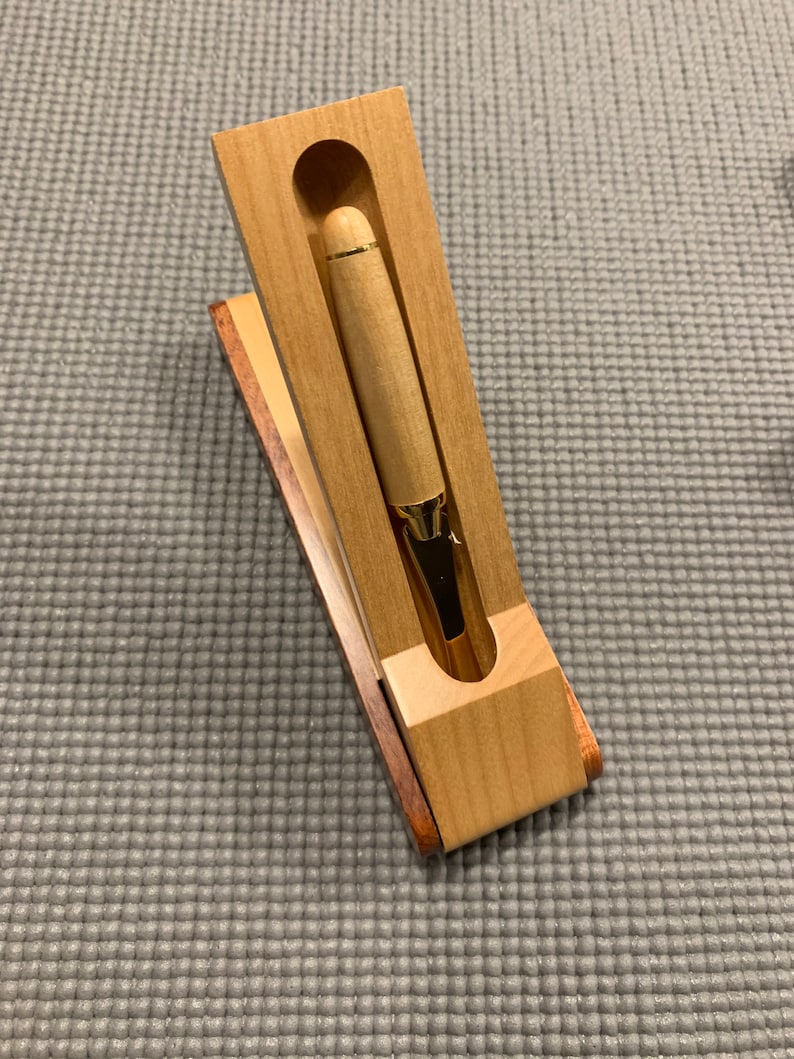 Personalied Mapple 2 Colors Folded Pen Sets Wood Pen - Etsy