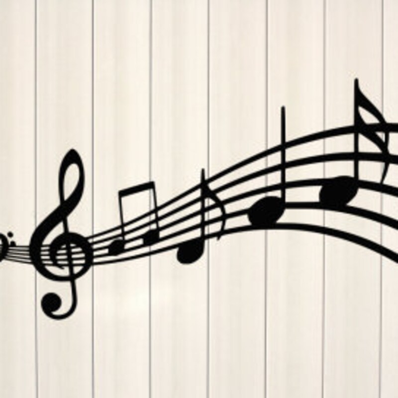 Music Note Stencil - Etsy