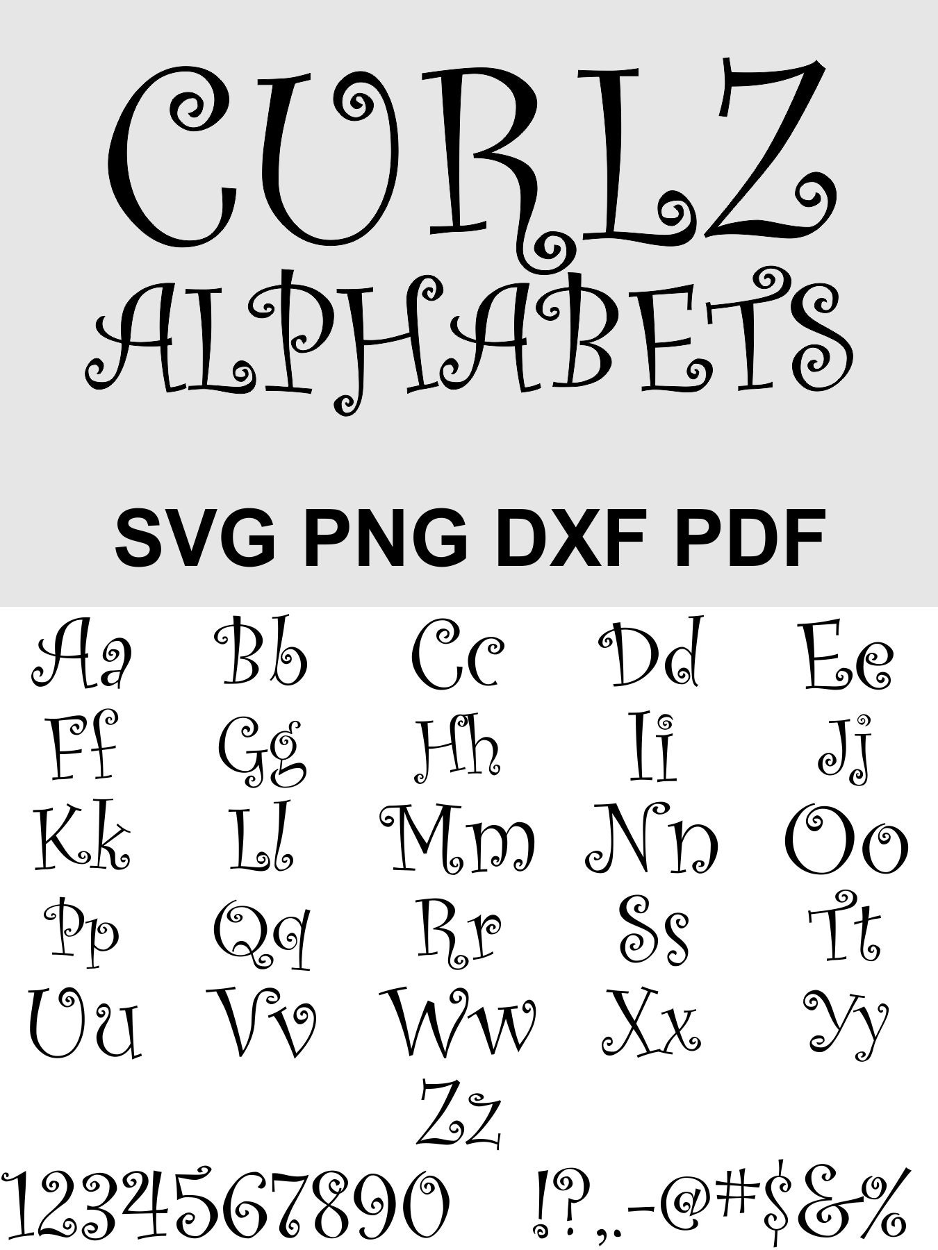 Curlz Font Svg / Curly Alphabets / Curlz Letters Svg / Curls | Etsy Curlz Font Svg / Curly Alphabets / Curlz Letters Svg / Curls | Etsy