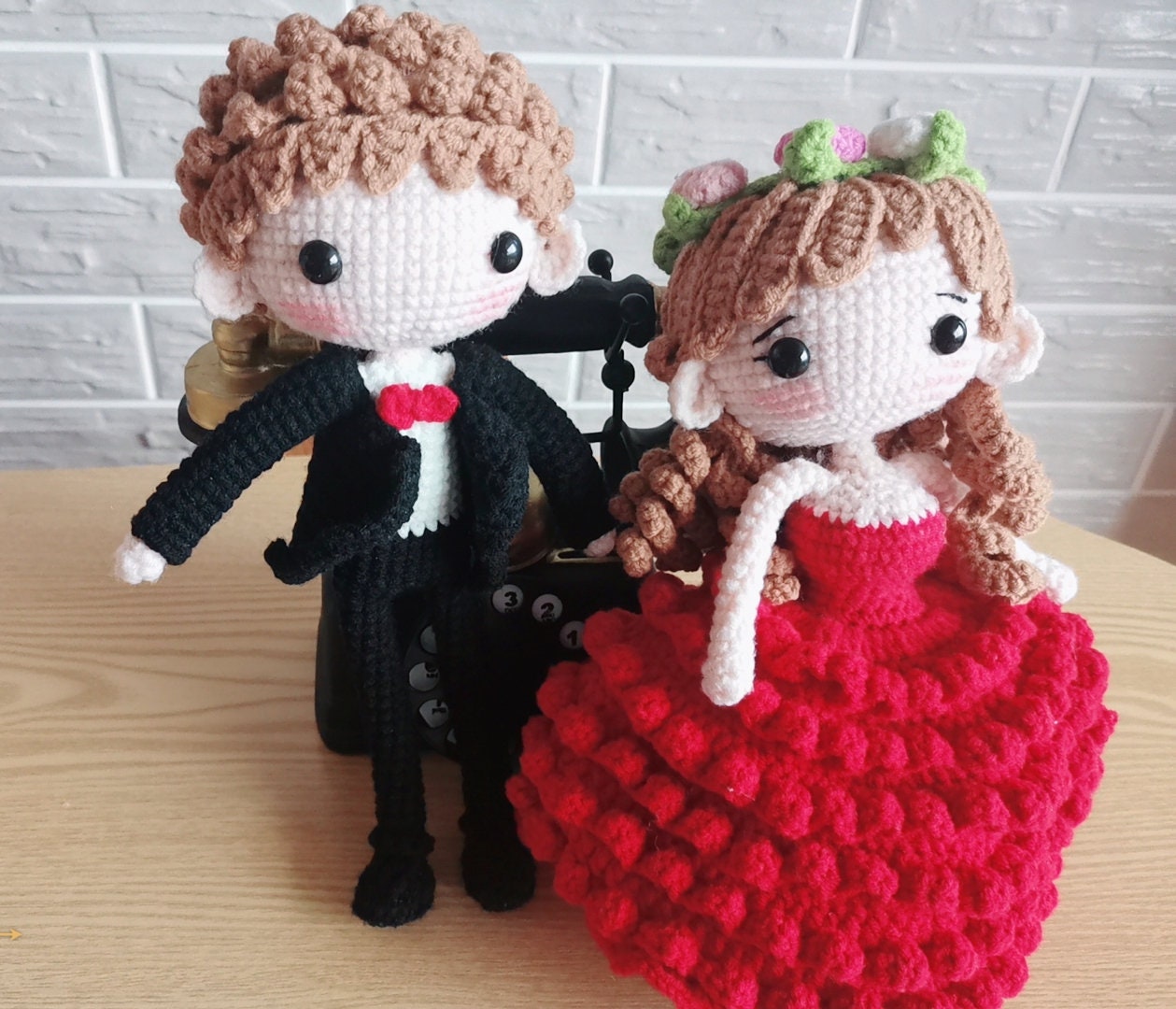 Crochet Bride and Groom Doll Pattern Wedding Gift /PDF - Etsy