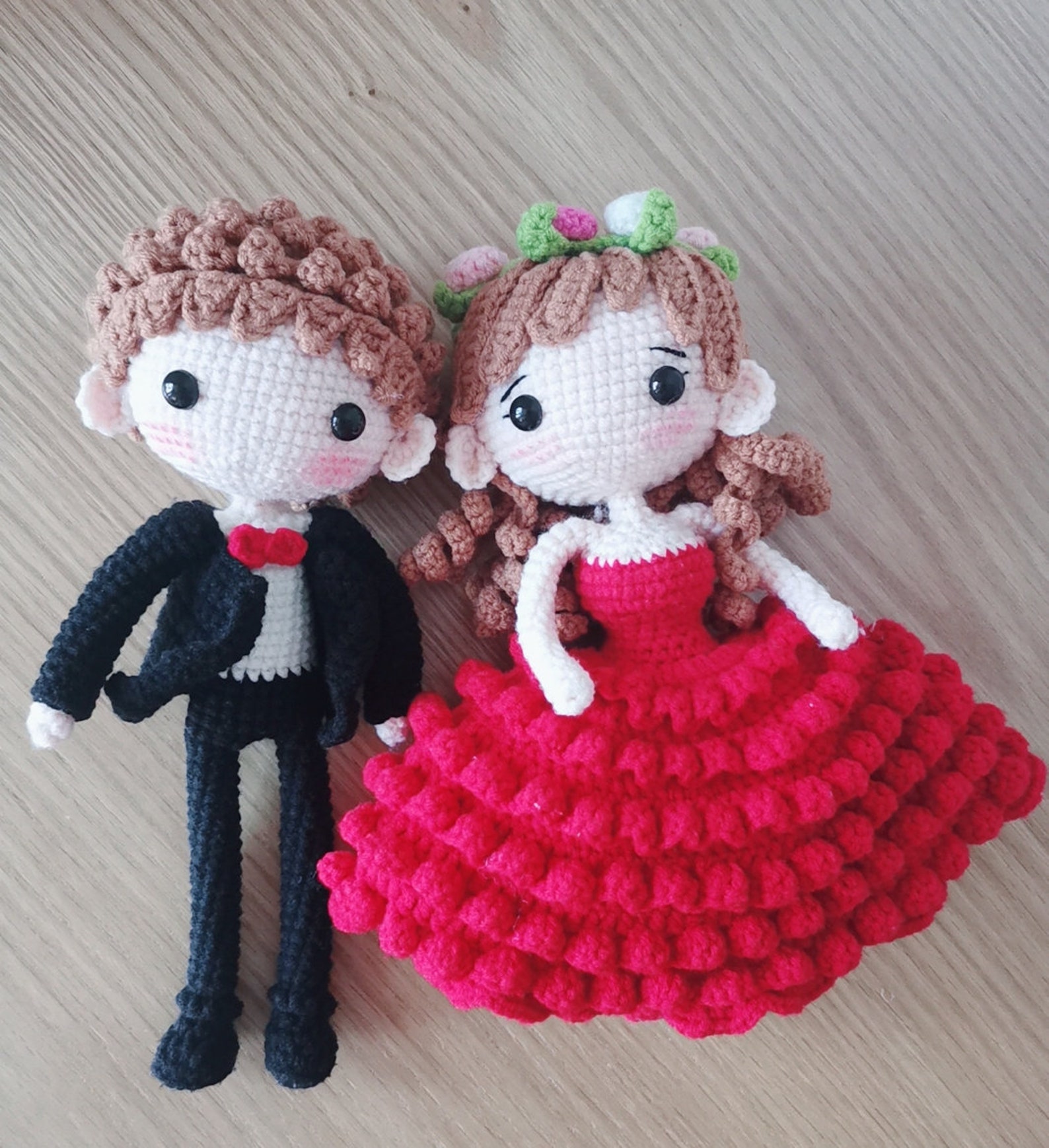 Crochet Bride and Groom Doll Pattern Wedding Gift /PDF - Etsy