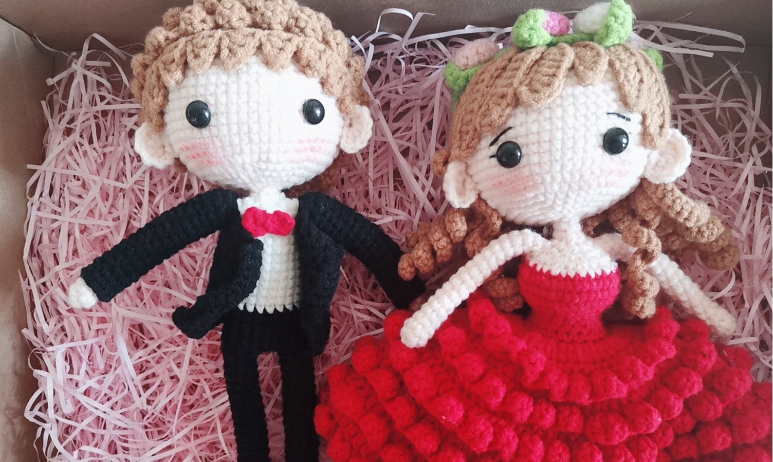 Crochet Bride and Groom Doll Pattern Wedding Gift /PDF - Etsy