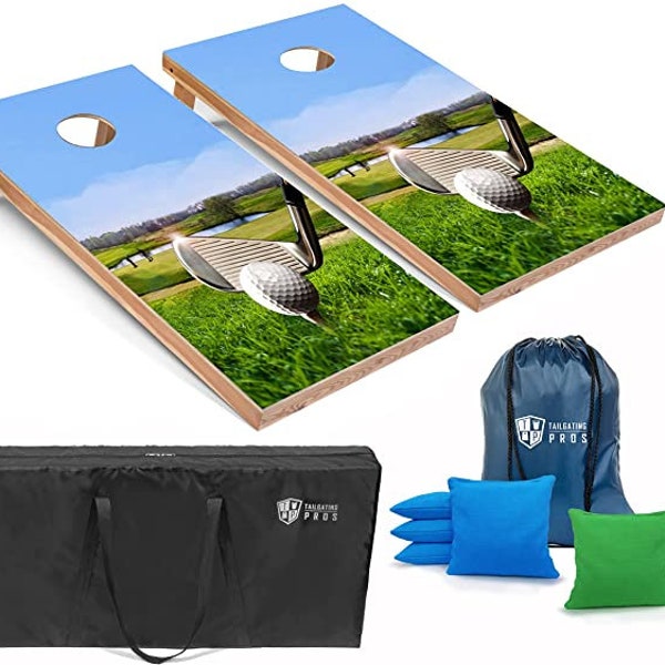 Golf Cornhole - Etsy