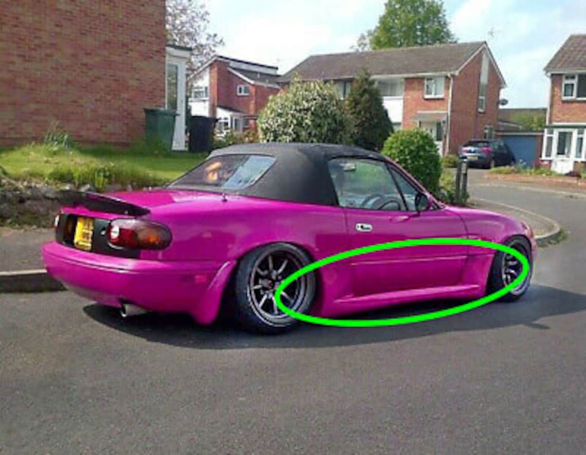 Mazda Miata MX5 Bomex Style Side Skirts for Bodykit Racing | Etsy