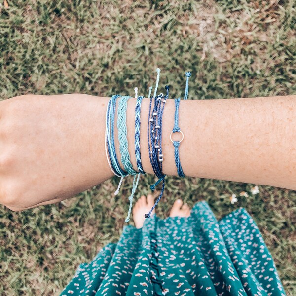 Wax String Bracelet - Etsy