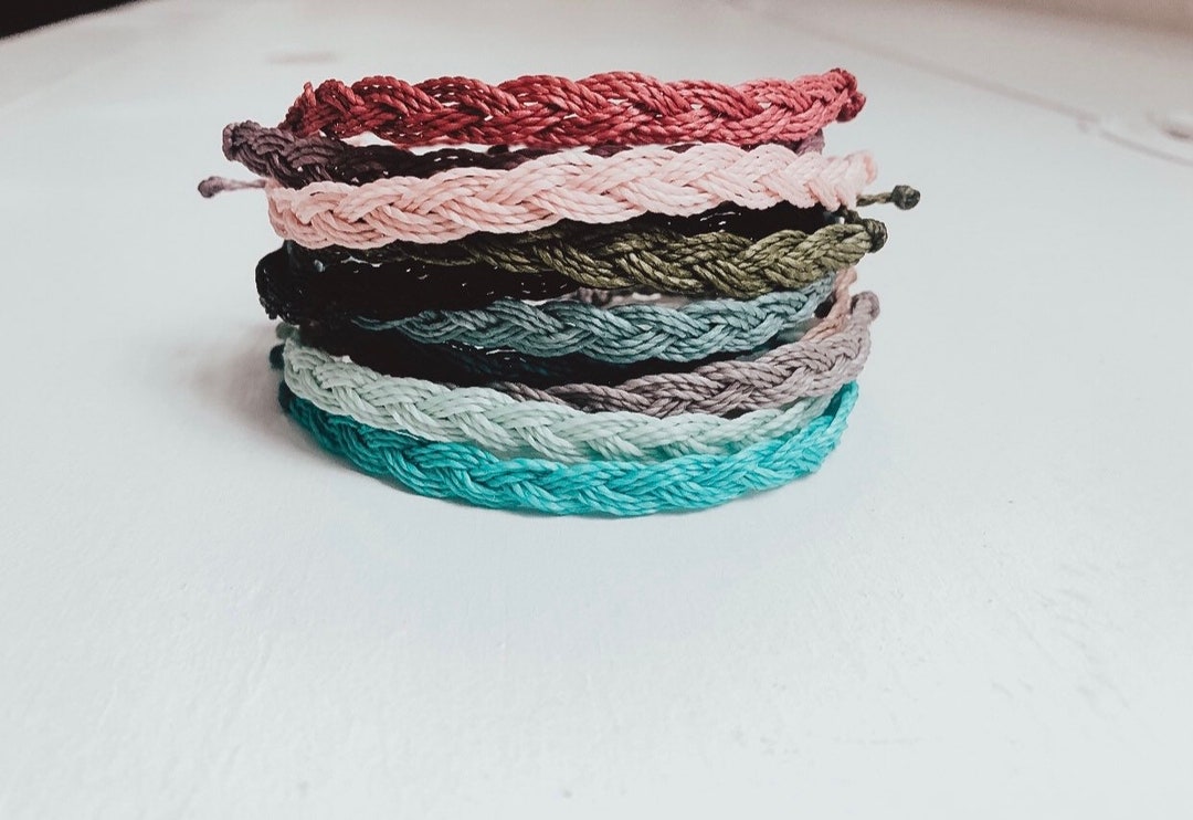 Braided Waterproof String Bracelets - Etsy