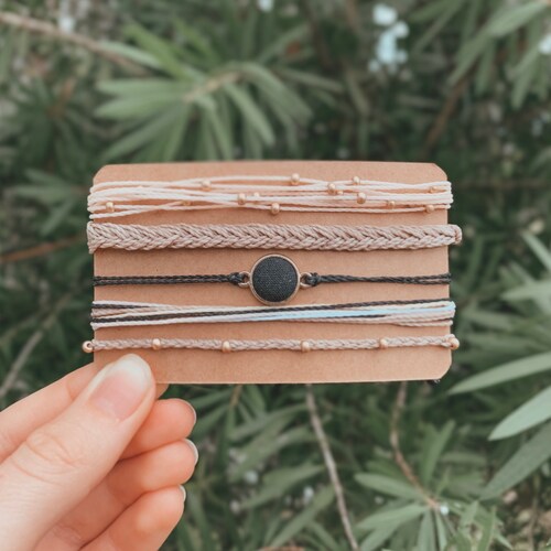 Beaded Waterproof String Bracelet - Etsy