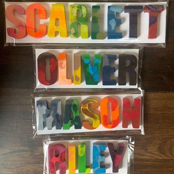 Custom Crayons - Etsy