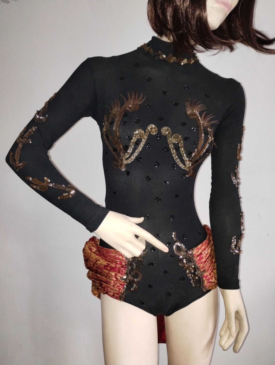 Vintage Revue Dancer Costume, Original 50s - Etsy