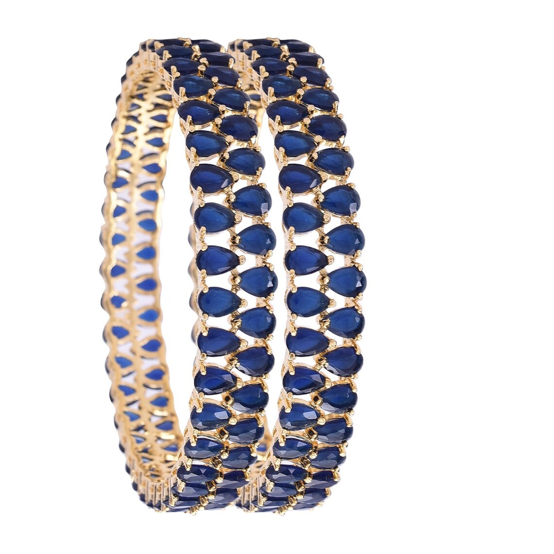 Ratnavali Jewels CZ Zirconia Gold Silver Tone Multi Color - Etsy