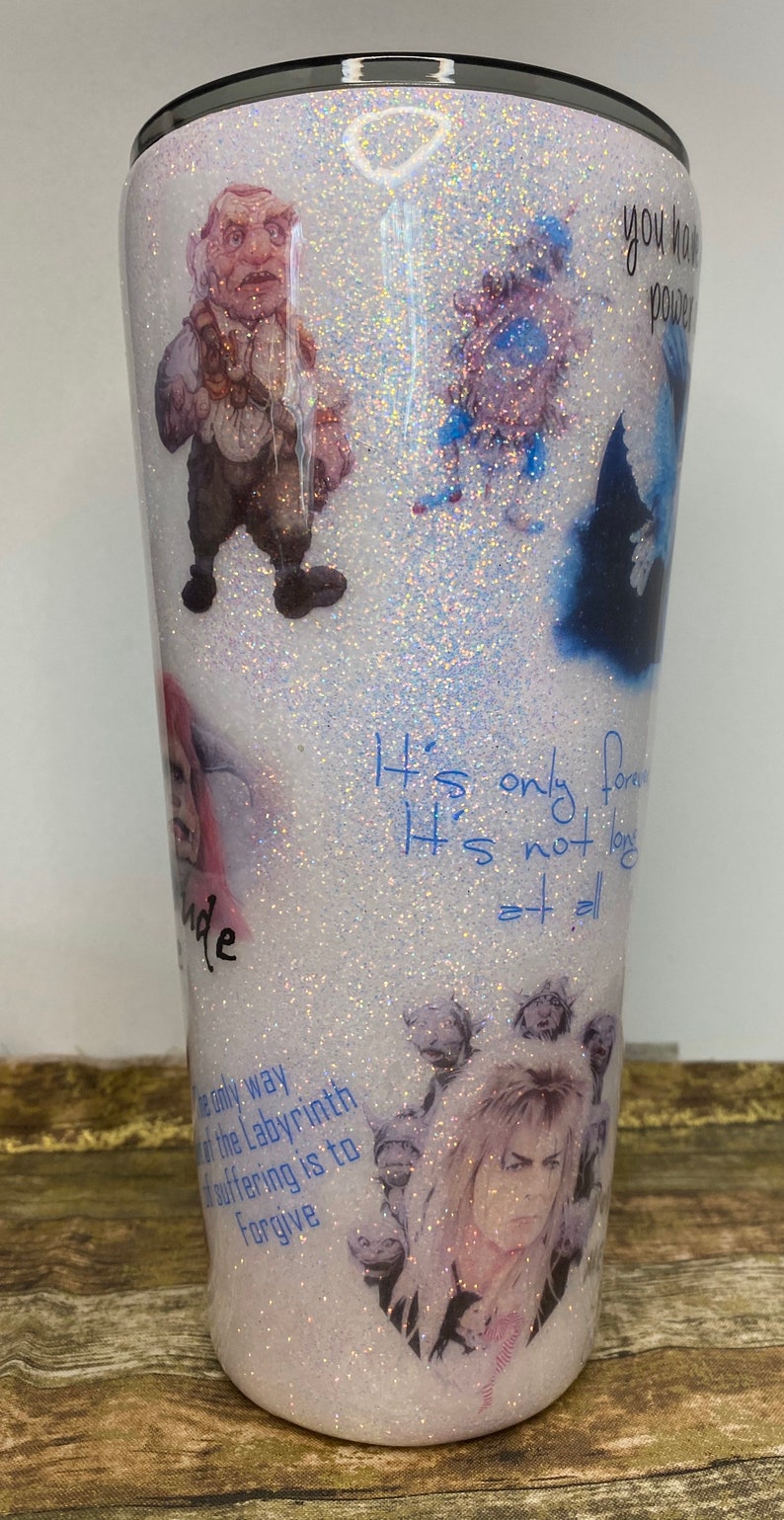Labyrinth Inspired Tumbler | Etsy