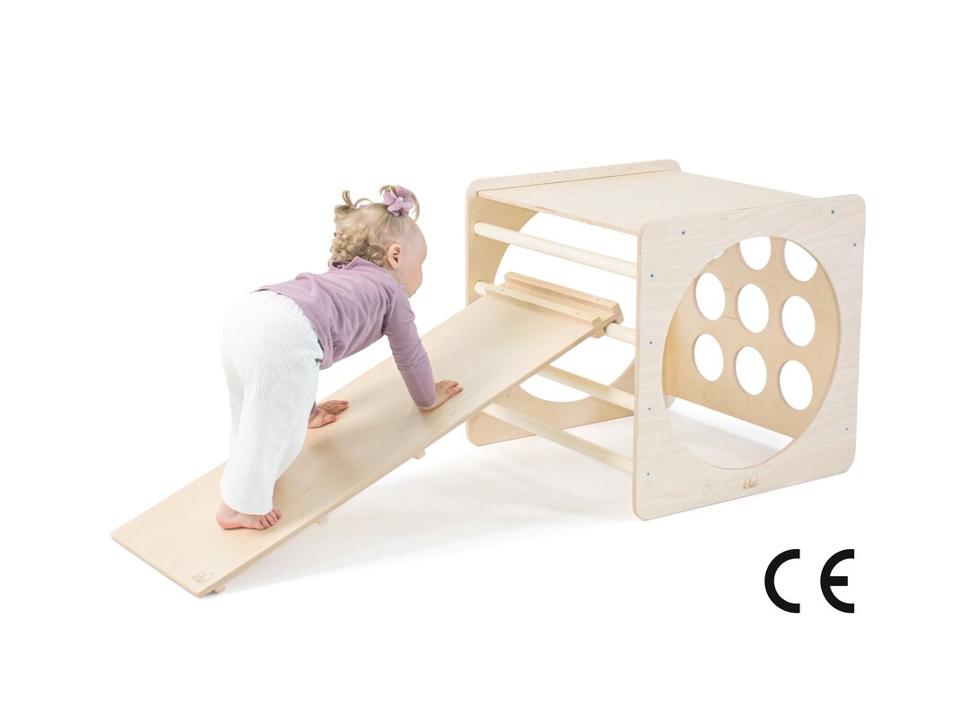 BIG SALE Pickler Climbing Cube, Montessori Toy, Kids Climbing Play Gym ...