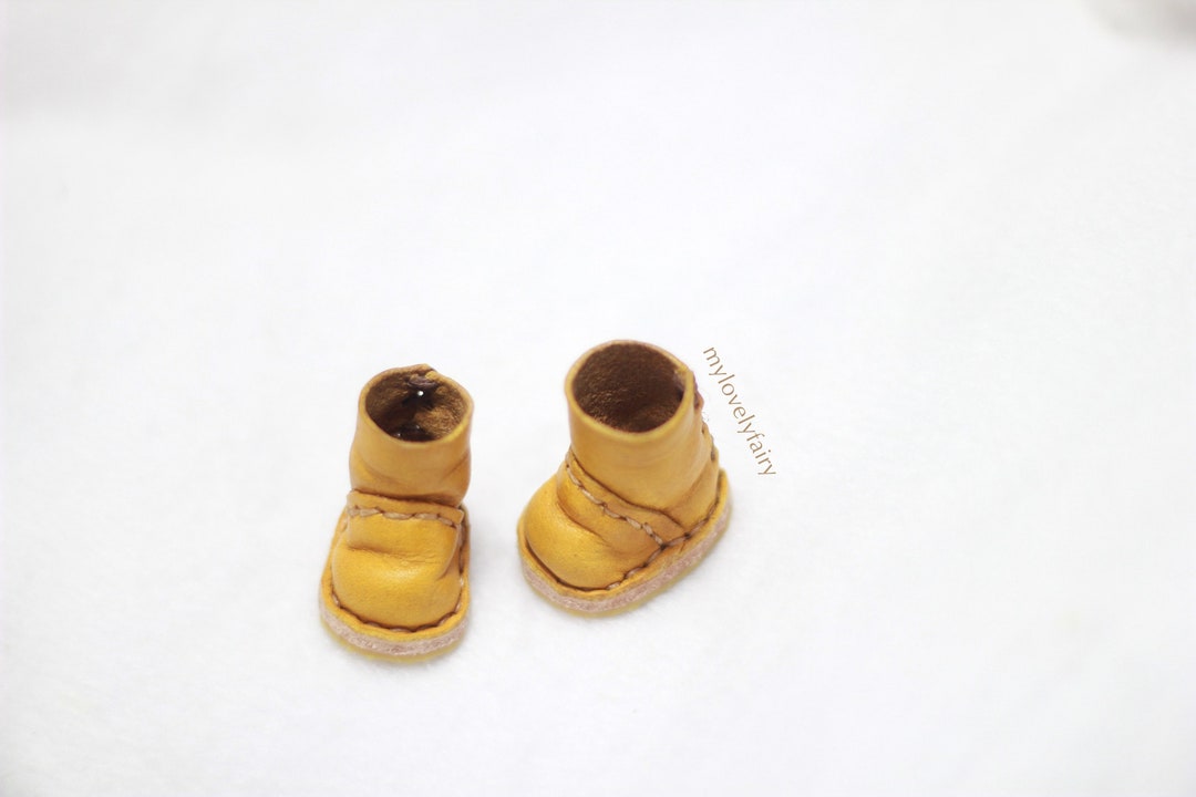 Leather Boot for Dolls choose Size for Your Dolls S014B - Etsy