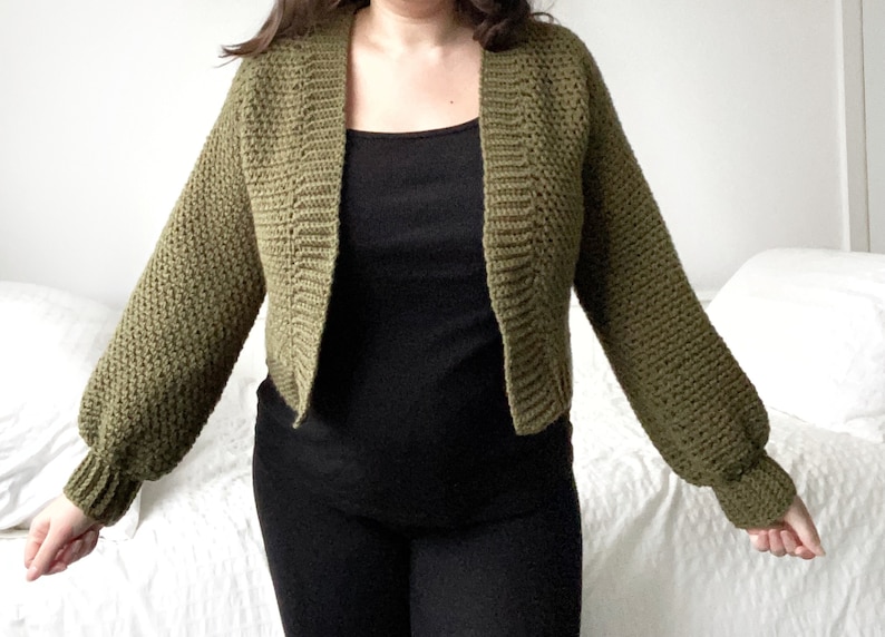 Crochet Pattern - Marley Cardigan - Etsy