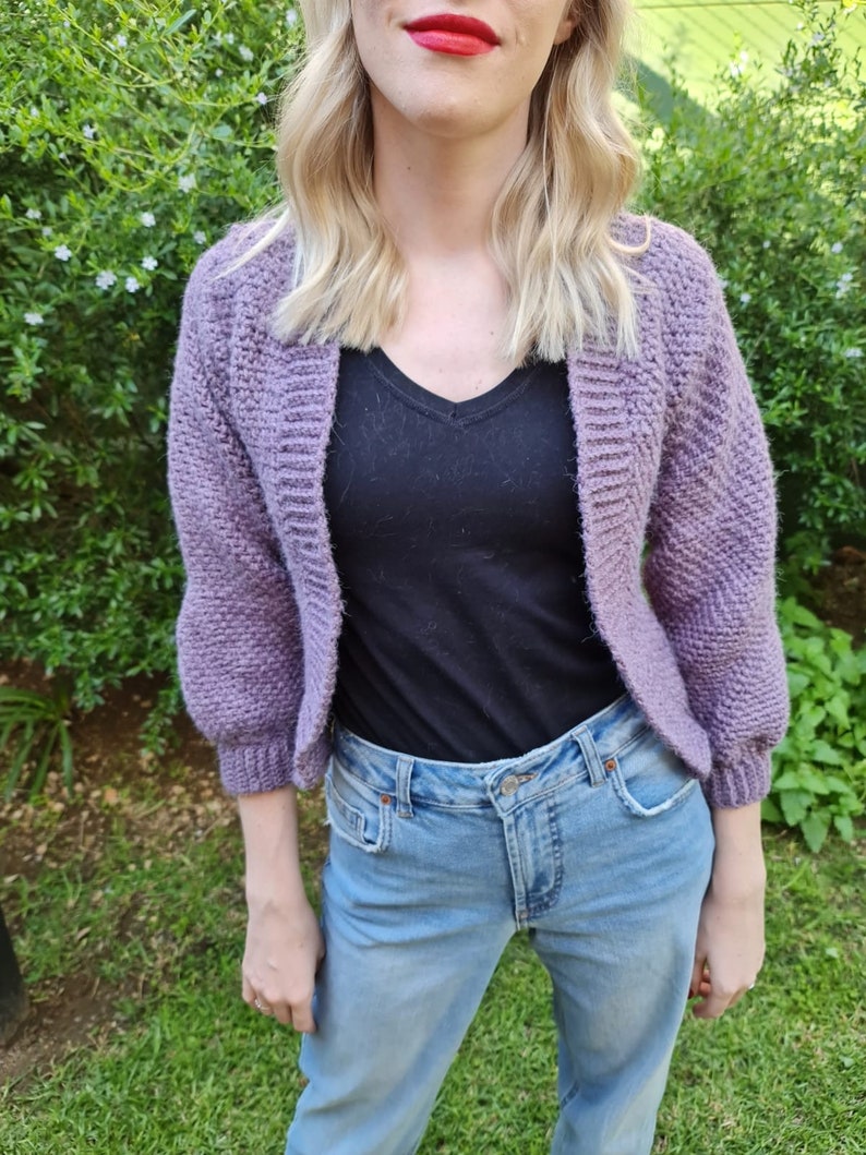Crochet Pattern - Marley Cardigan - Etsy
