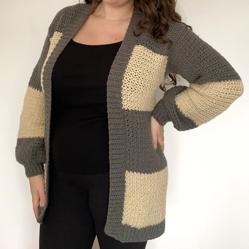 Crochet Pattern Magnolia Cardigan - Etsy