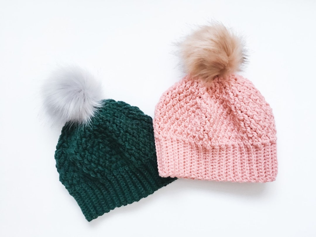 Crochet Pattern - Aspen Alpine Beanie Hat - Etsy