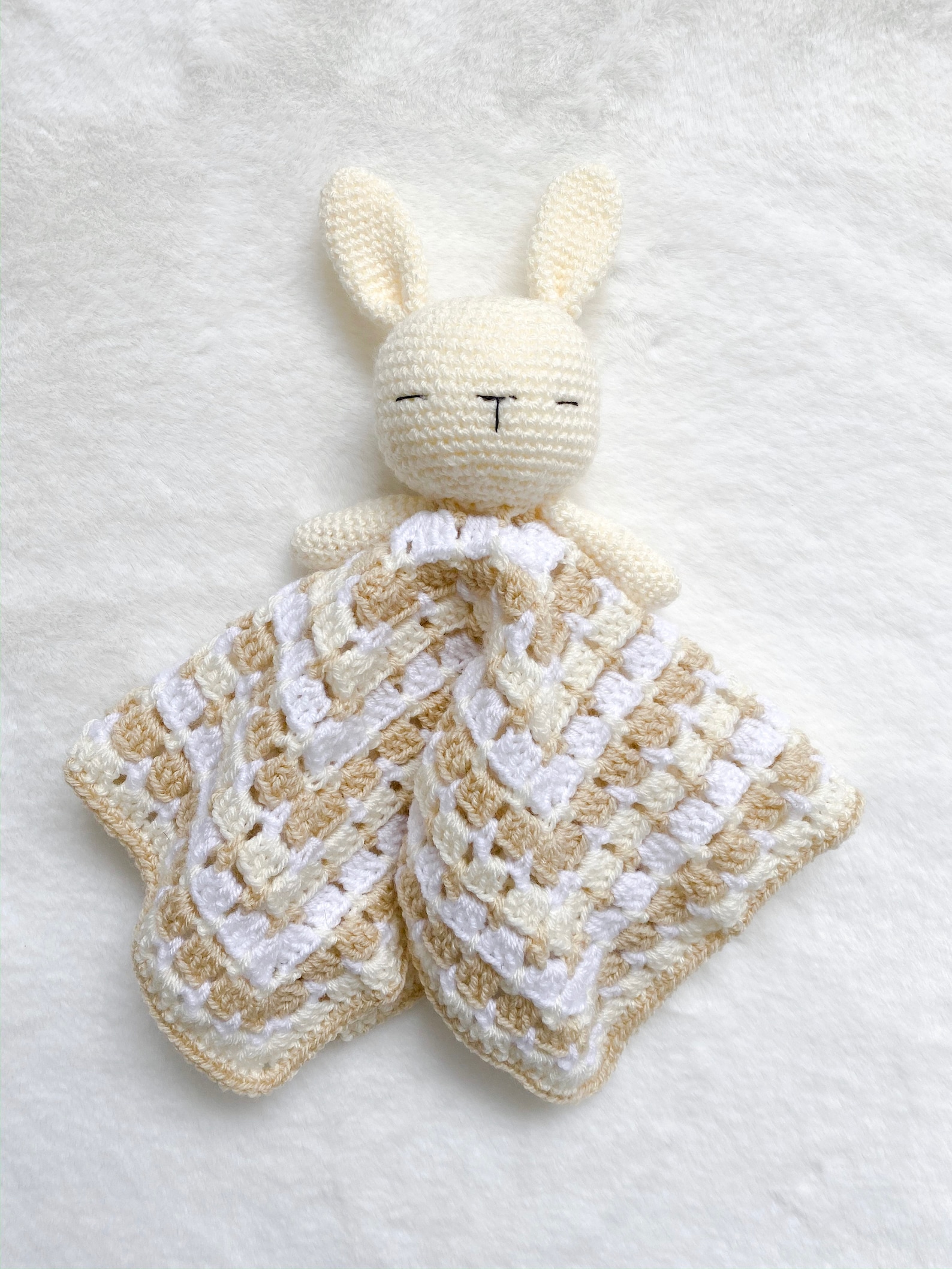 Crochet Pattern Bunny Baby Lovey | Etsy