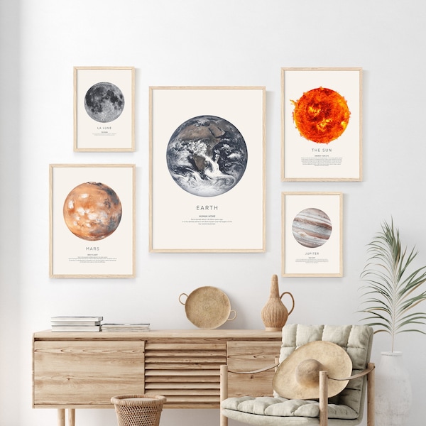 Planet Poster - Etsy