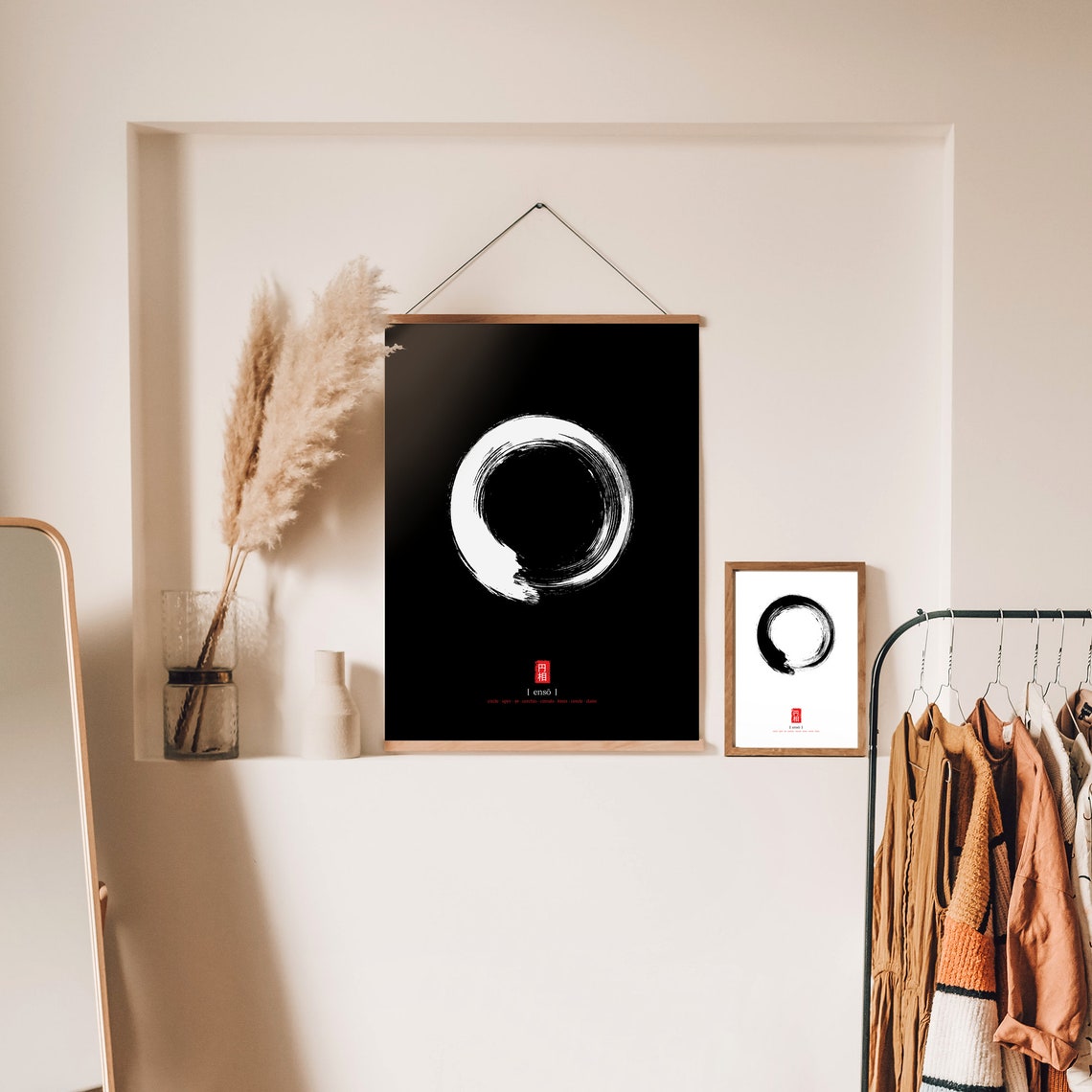 Enso Zen Wall Art, Enso Circle Poster, Enso Circle, Zen Home Decor, Zen ...