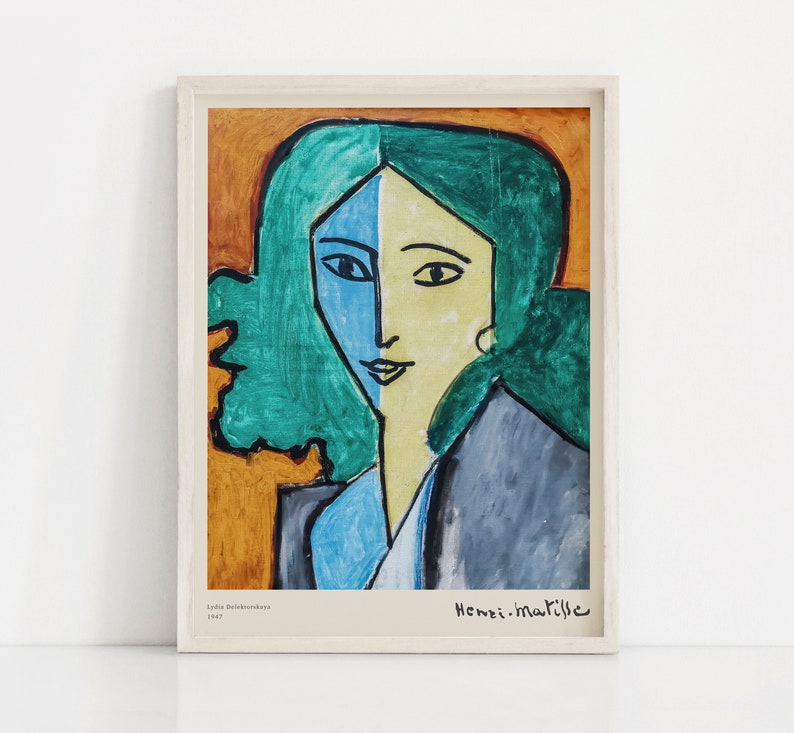 Henri Matisse, Lydia Delektorskaya, Exhibition Poster Digital Art ...