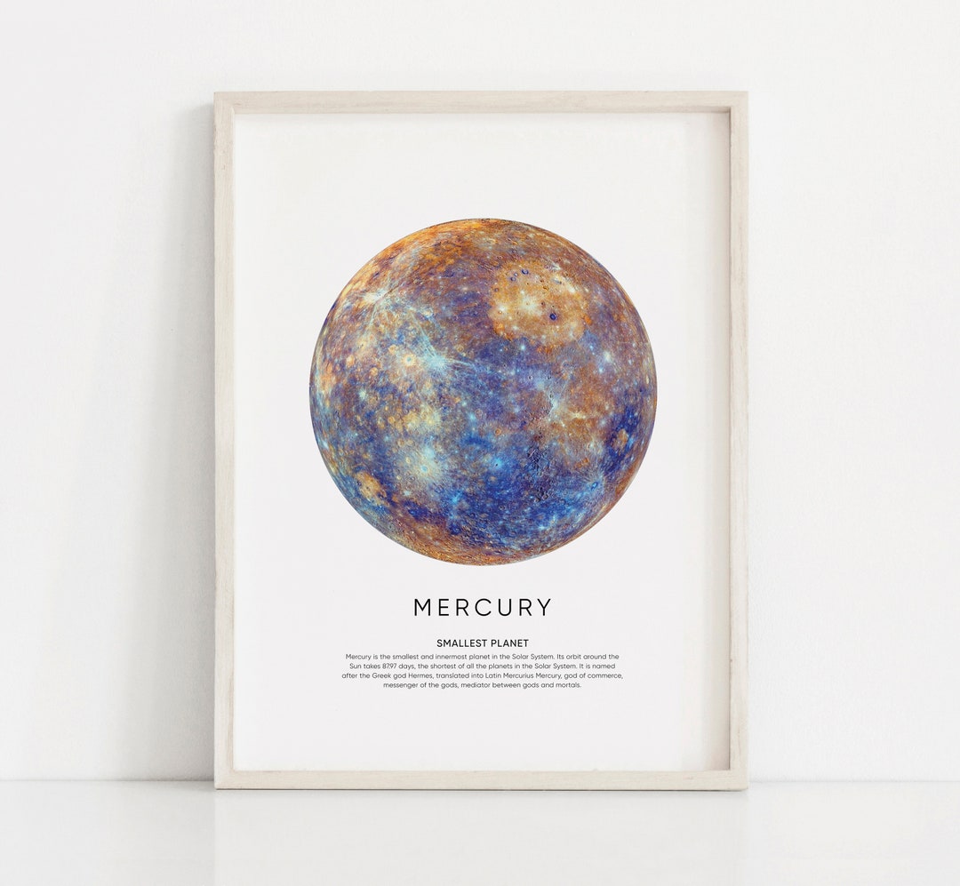 Mercury Wall Art, Mercury Print, Mercury Poster, Mercury, Mercury ...