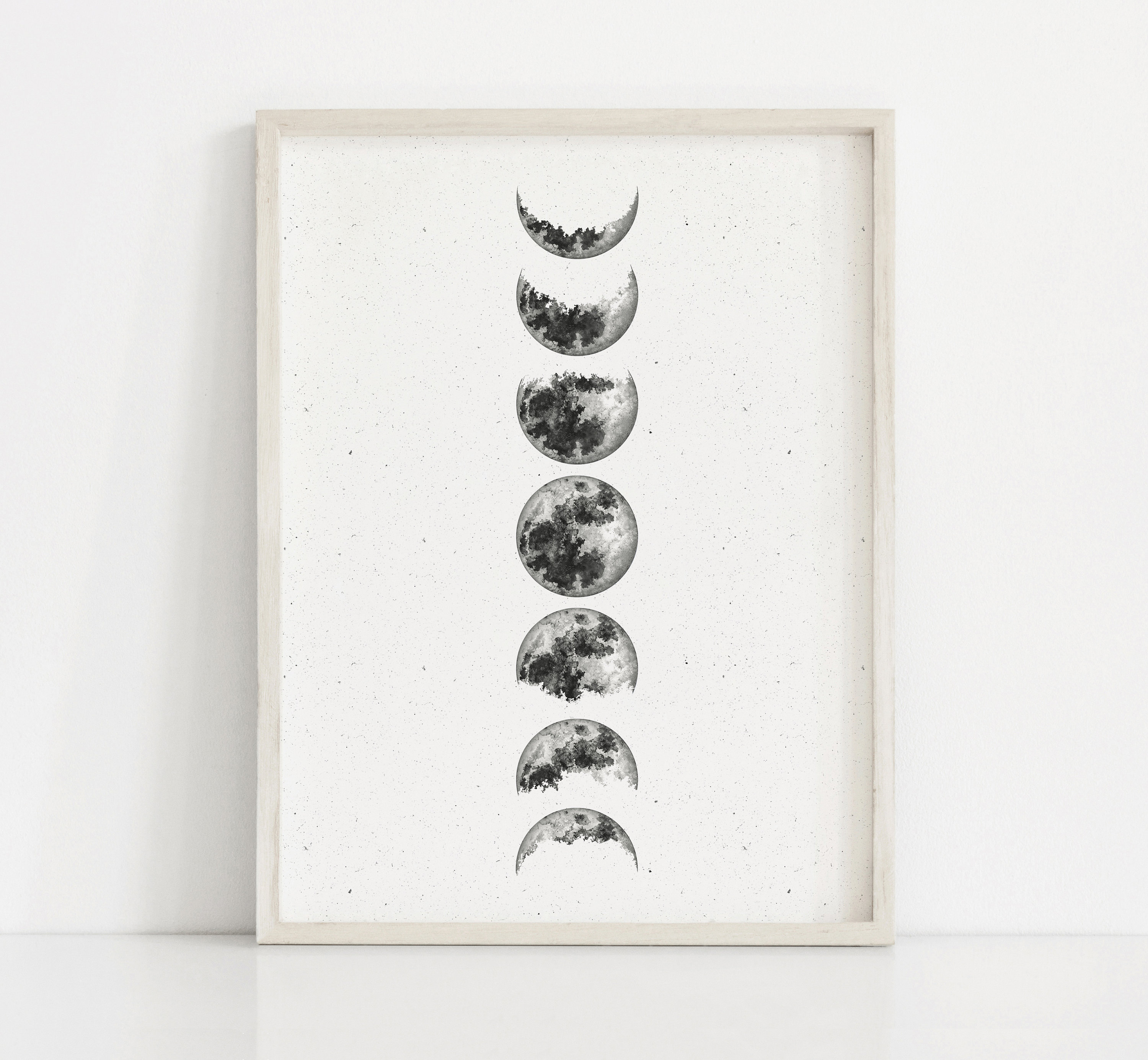 Moon Phases Printable, Phases of the Moon Printable, Moon Phases Print ...