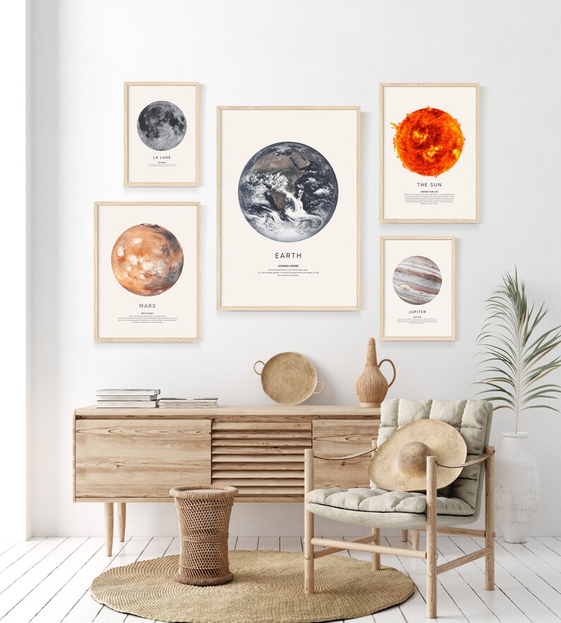 Mars Planet Art Print, Space-themed Wall Decor (digital Download) - Etsy