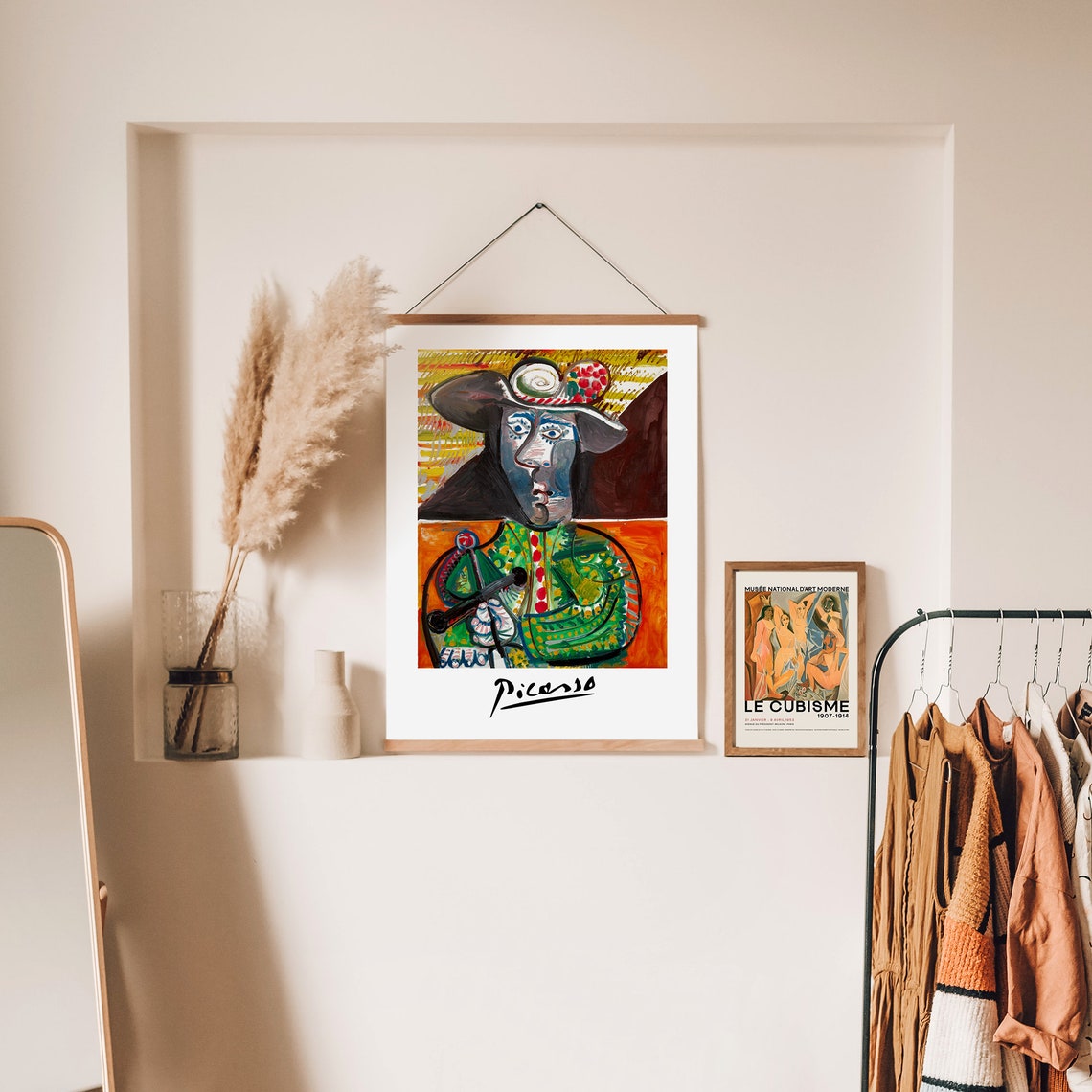 Pablo Picasso Wall Art, Le Matador, Orange and Green, Wall Art, Picasso ...