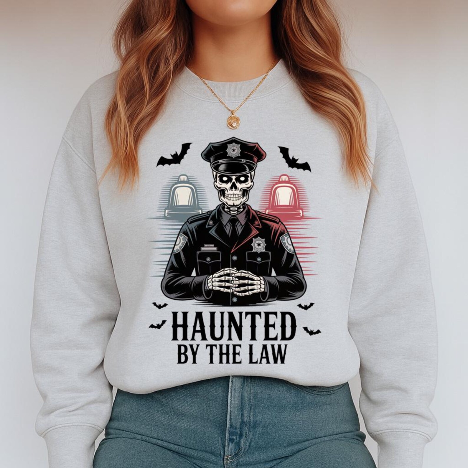 Haunted by the Law PNG, Halloween Police Skeleton Clipart, Spooky Cop ...