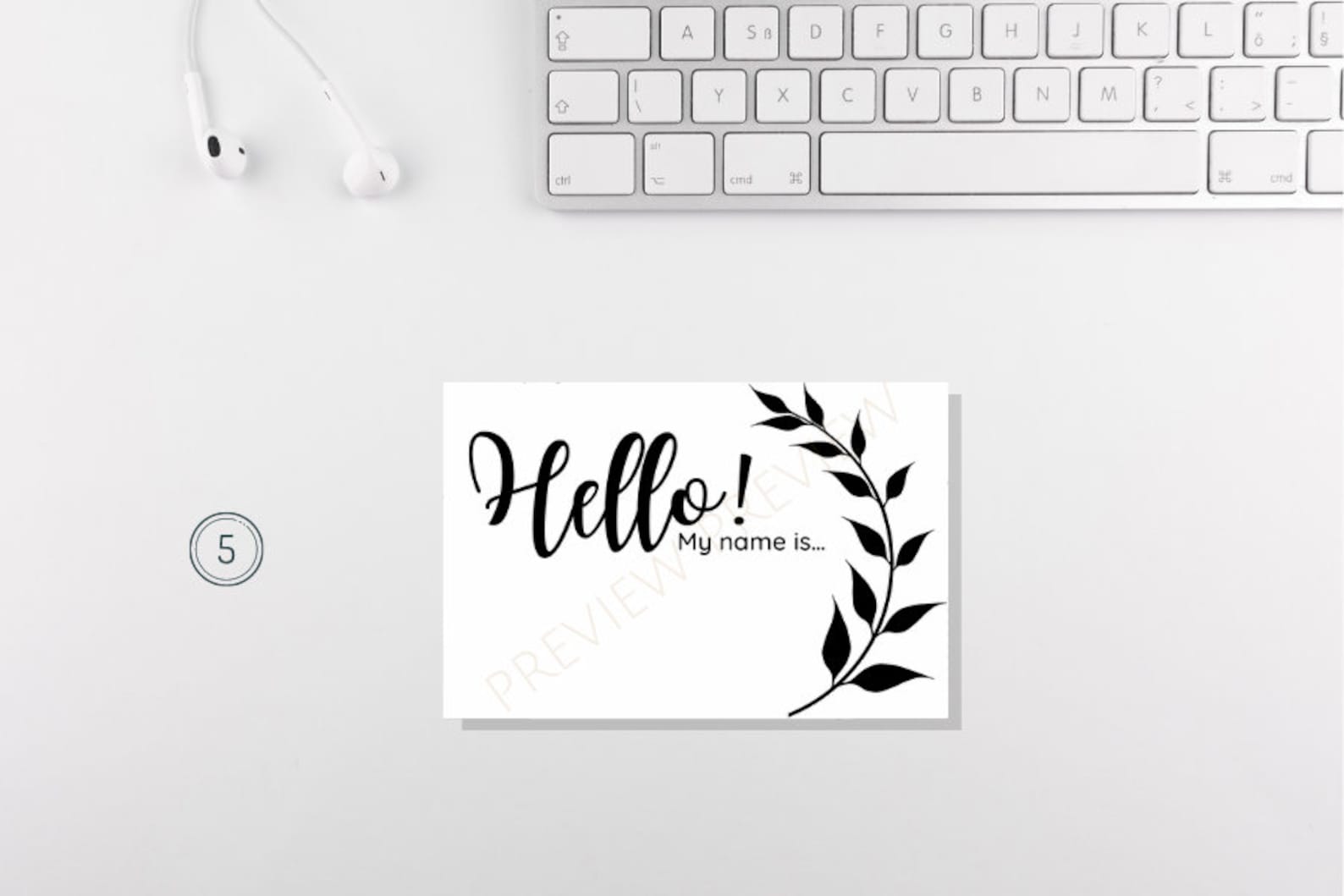 Name Tags | Name Badges | ID | Sticker Name Tag | Hello | My Name is ...
